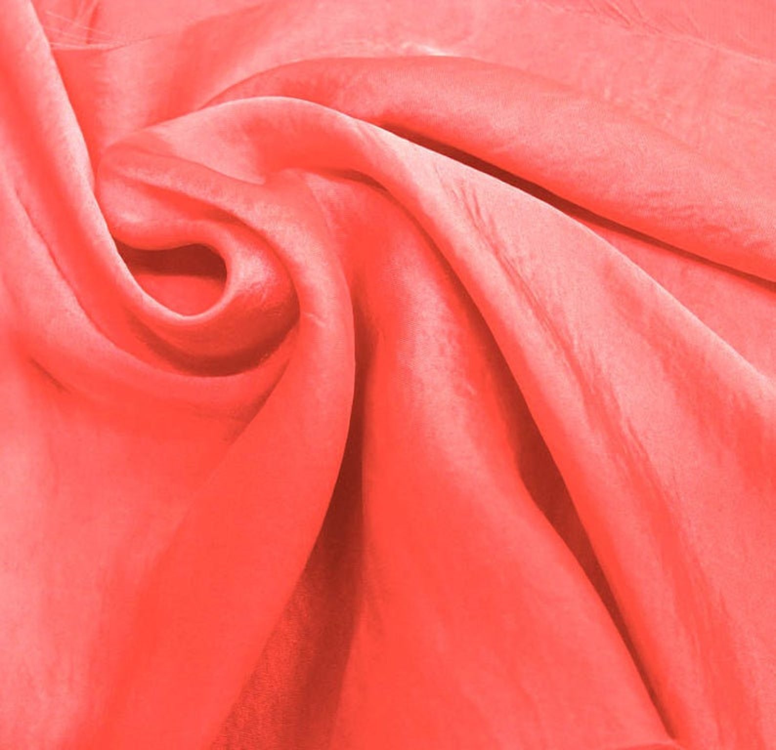 Satin Chiffon Fabric by the Yard Wedding Chiffon Dress - Etsy