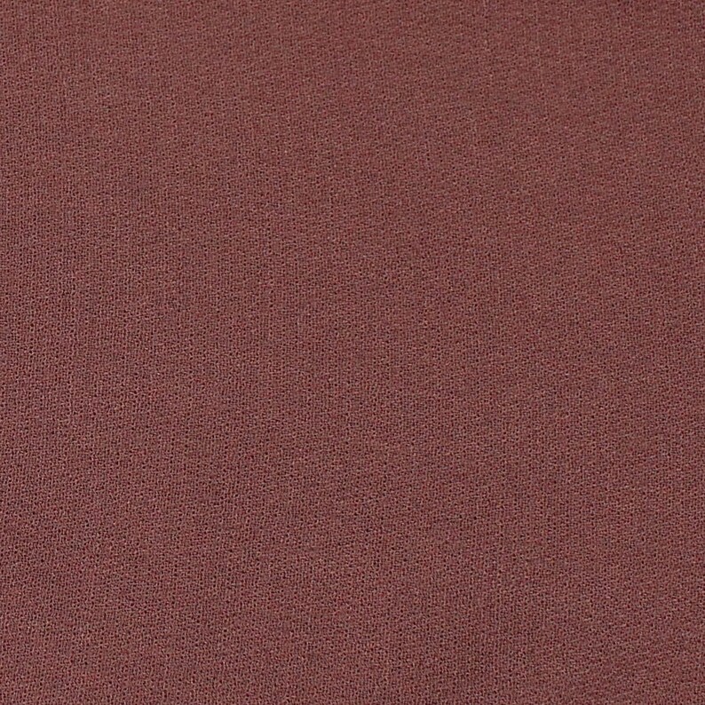 Mauve Deep Solid Rayon Crepe Fabric by the Yard 1 Yard Style - Etsy