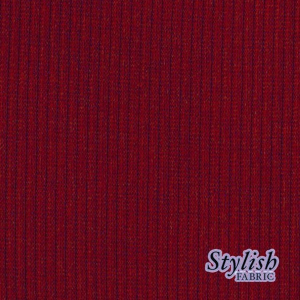 Wide Rib Knit Fabric - Etsy