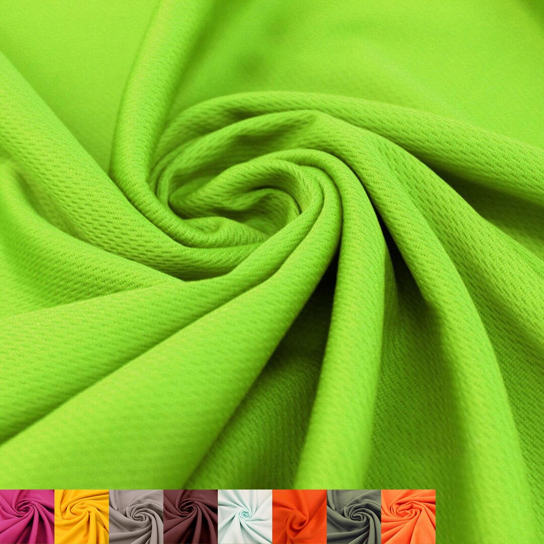 ONLY 1.00/YARD!!! Lime Sports Mesh Fabric, Dimple Mesh Fabric by the ...