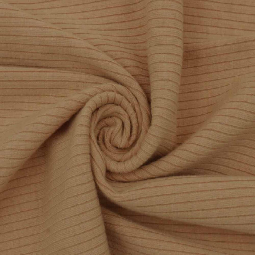 Toast Solid 4x2 Rib Knit Fabric by the Yard- Style 774 - Etsy