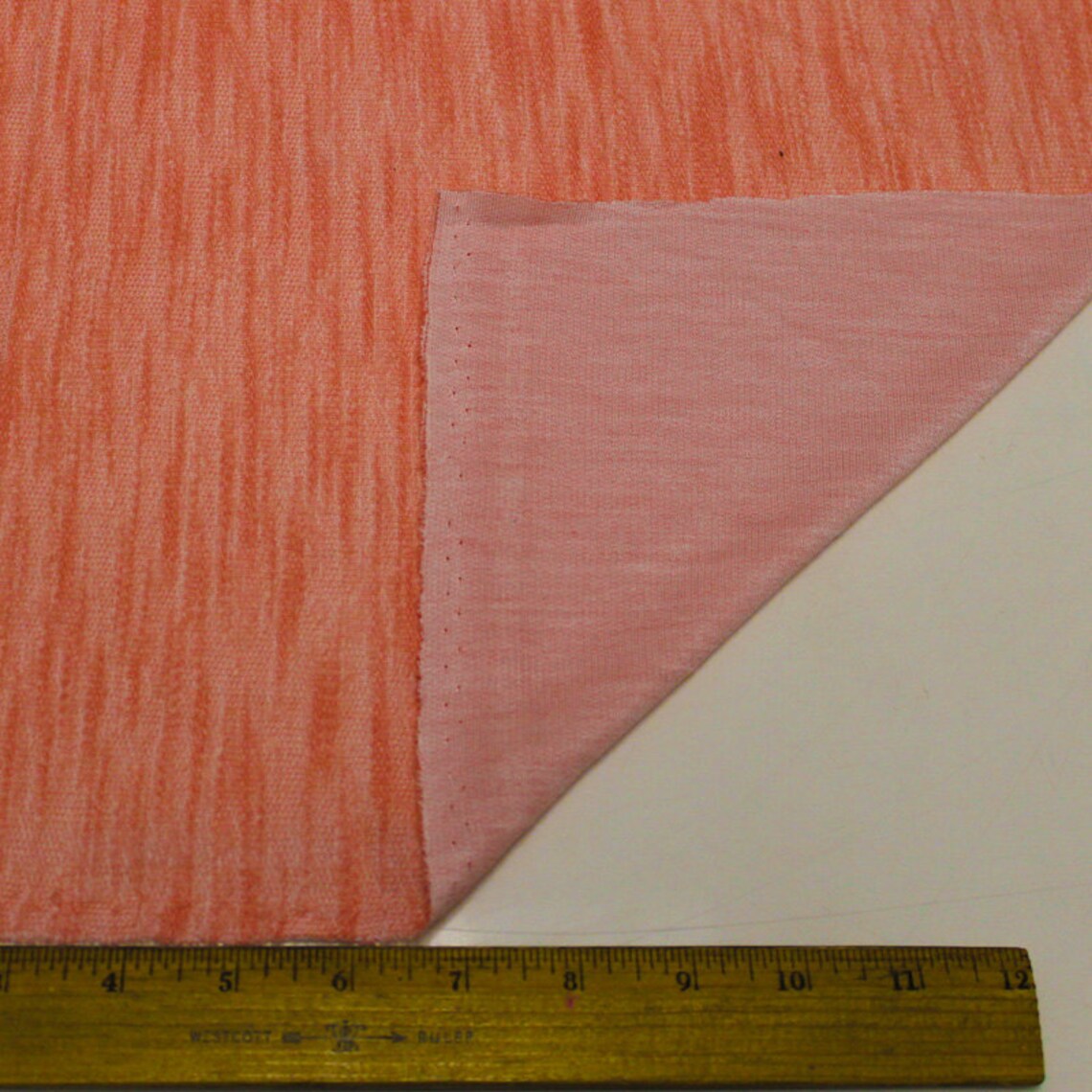 Dark Orange French Terry Loop Rayon Poly Slub Fleece Fabric - Etsy