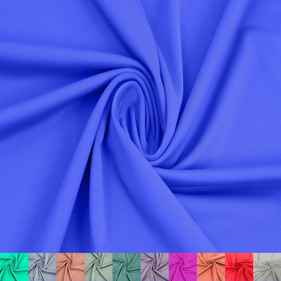 62" Wide Stretch Nylon Spandex Dull Yoga Fabric by the Yard -185GSM ...