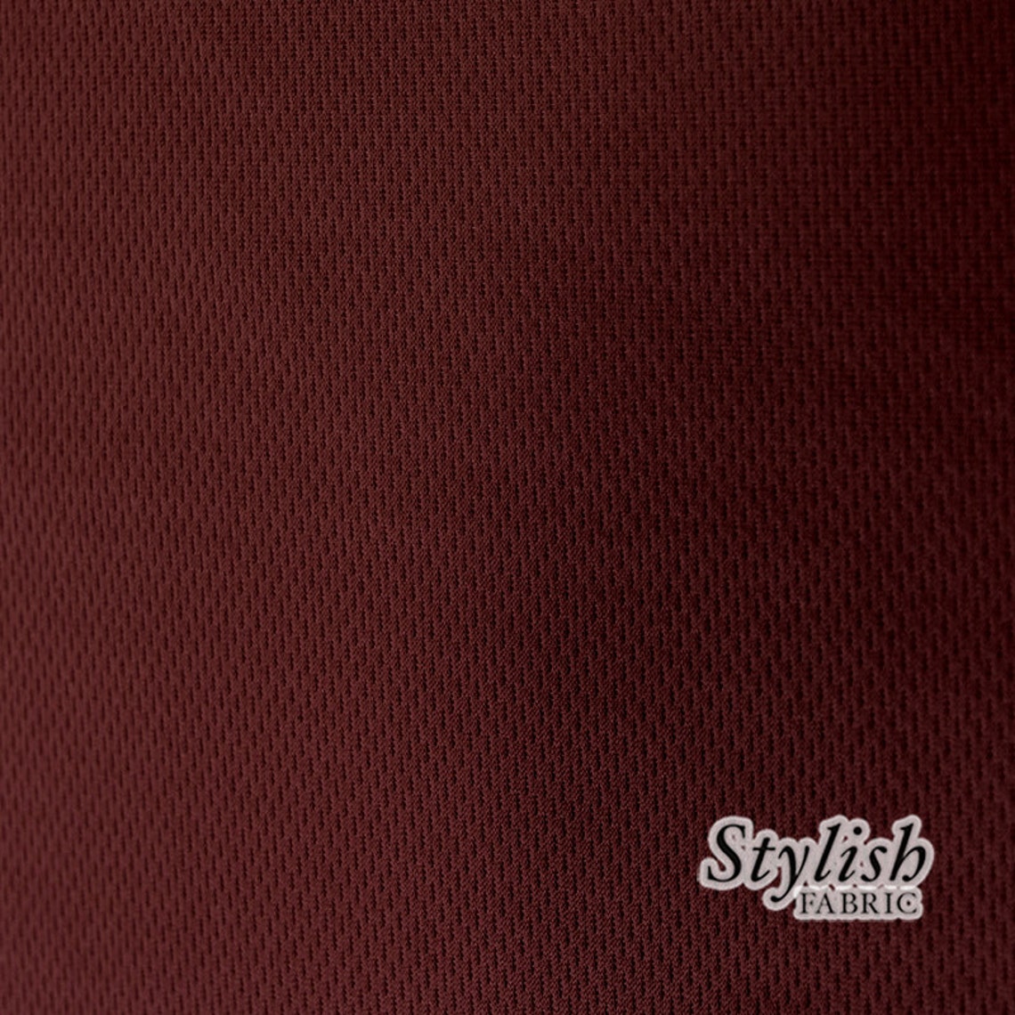 Maroon Sports Mesh Fabric Dimple Mesh Fabric by the Yard - Etsy