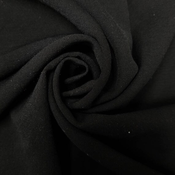 Black 100% Poly Air Flow Fabric by the Yard Style 744 | Etsy