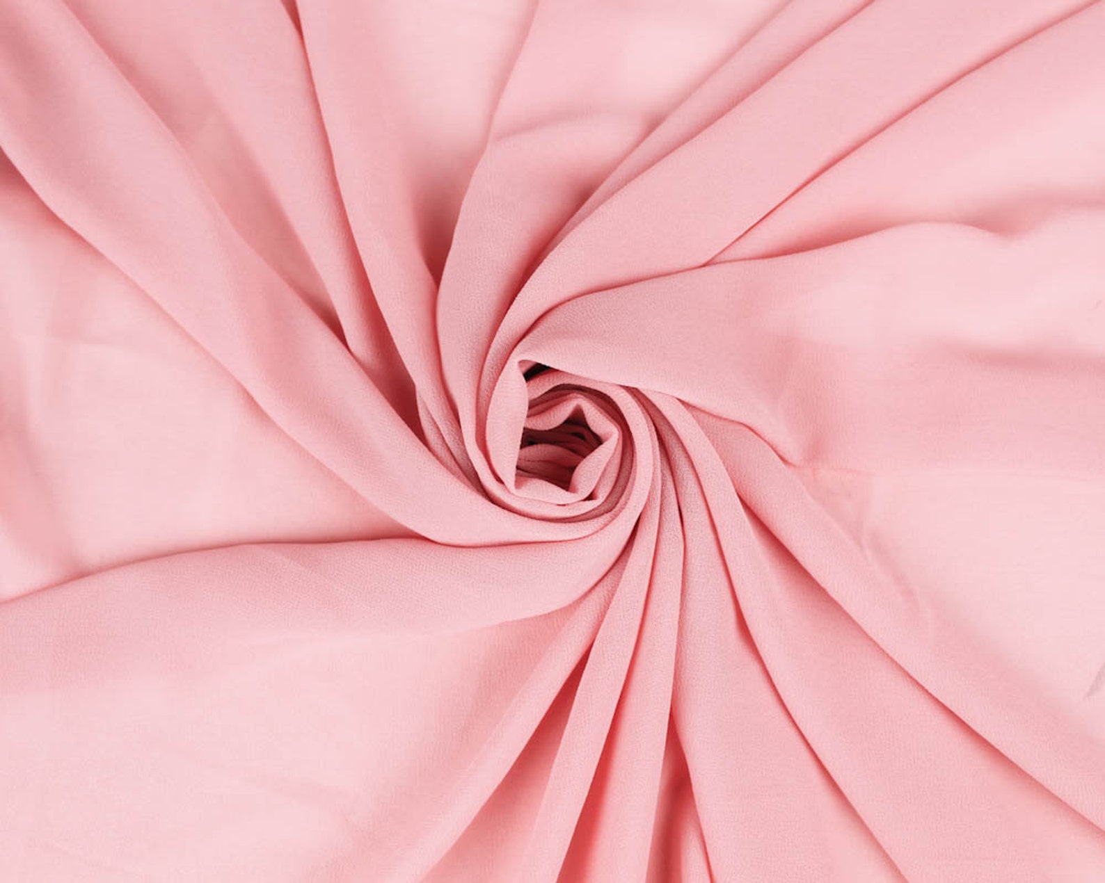 Light Pink Chelsea Wool Dobby Chiffon Fabric by the Yard Style - Etsy