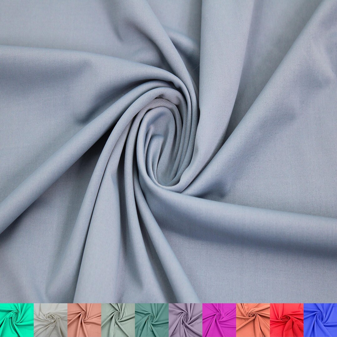 62" Wide Stretch Nylon Spandex Dull Yoga Fabric by the Yard -185GSM ...