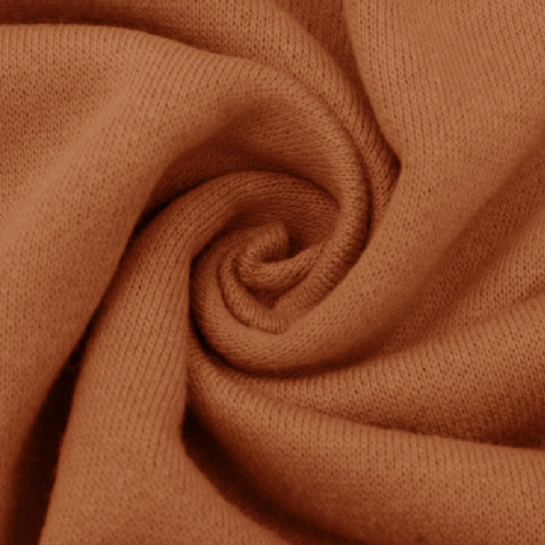 Deep Camel Cotton Fleece Fabric by the Yard Style 815 - Etsy