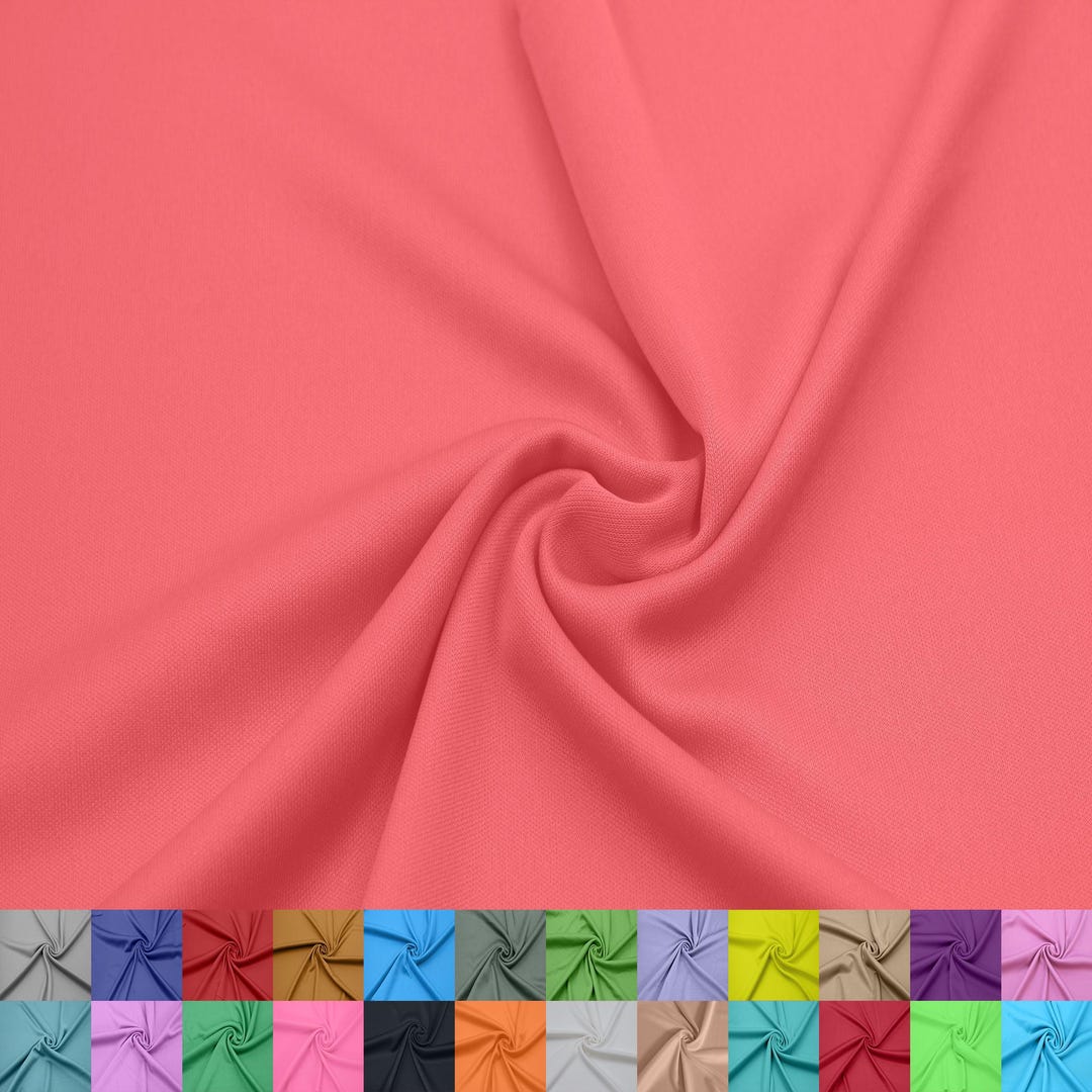 60" Wide 100% Polyester Interlock Lining–lightweight Knit Fabric by the ...