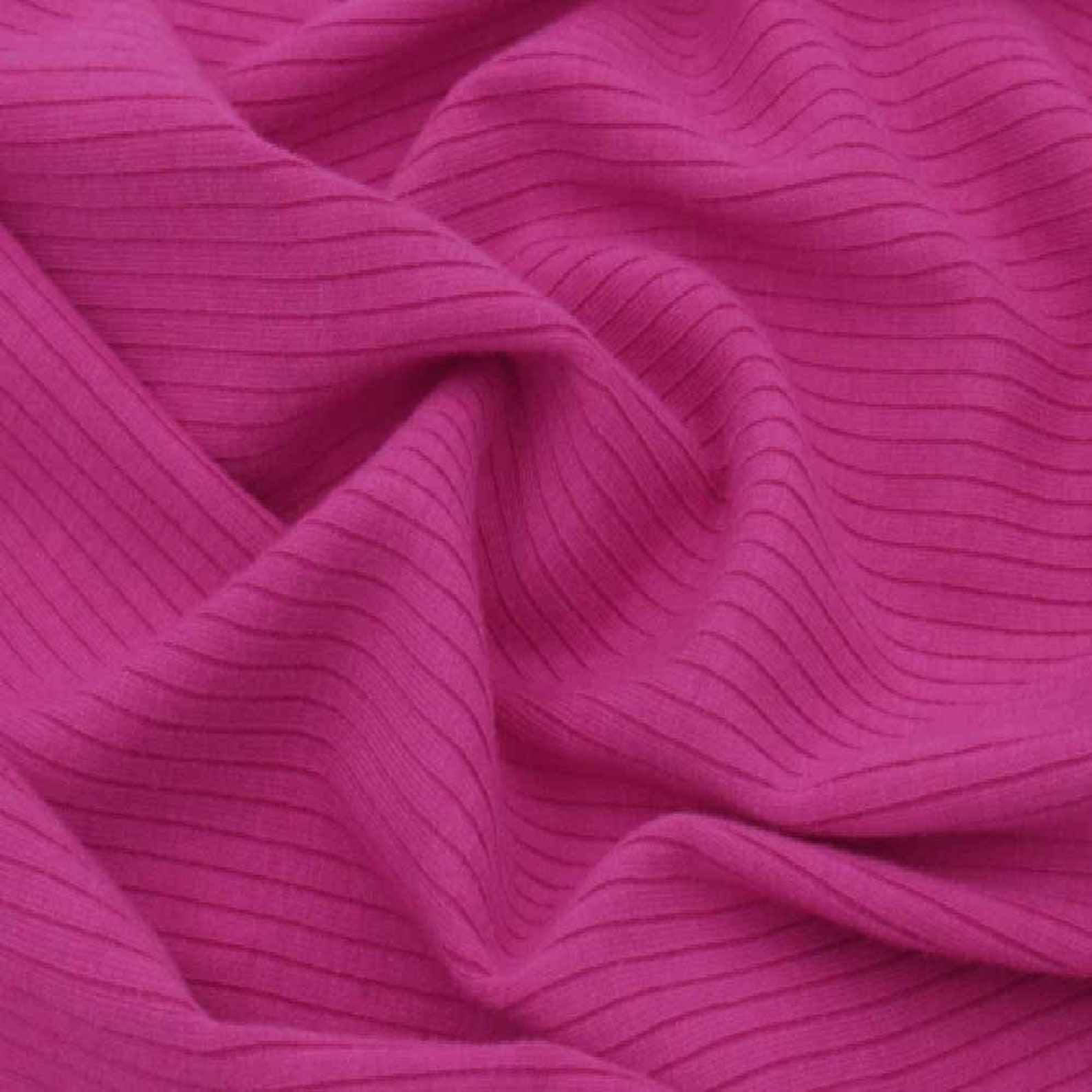 Hot Pink Solid 4x2 Rib Knit Fabric by the Yard Style 774 - Etsy
