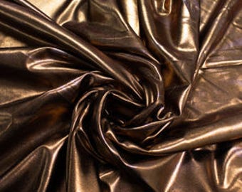 Metallic Copper Fabric | Etsy