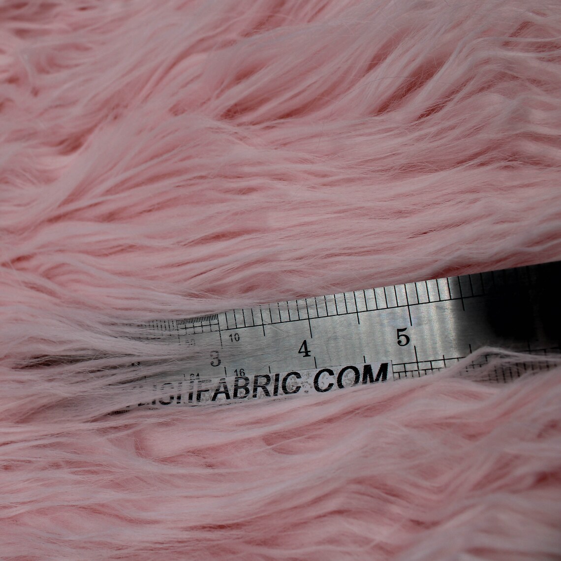 Cotton Candy Faux Fur Fabric Long Pile Mongolian 1 Yard | Etsy