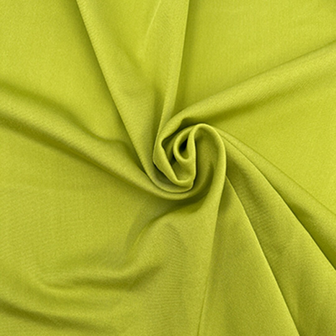 Green Chartreuse 4-ways Stretch Poly Spandex Knit Fabric by the Yard ...