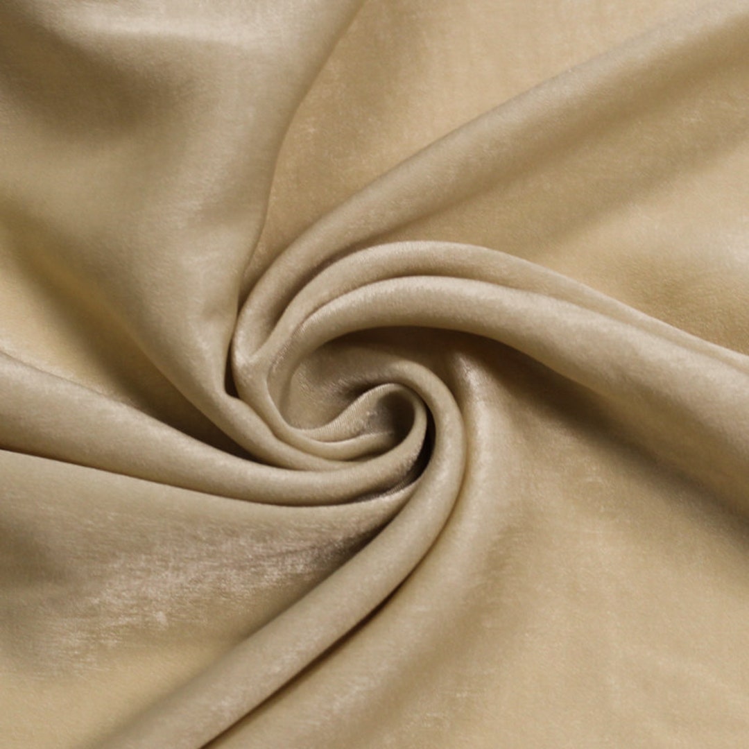 Stone Soft Poly Sand Wash Satin Fabric by the Yard for Bridesmaid Dress ...