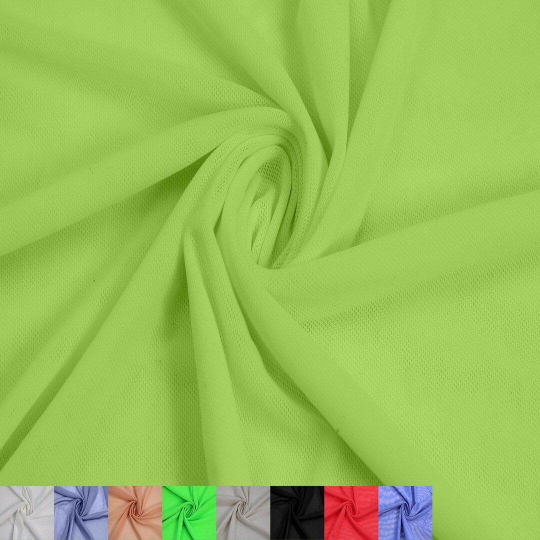 60" Wide Poly Spandex Lace Power Mesh Fabric by the Yard- (100 GSM ...