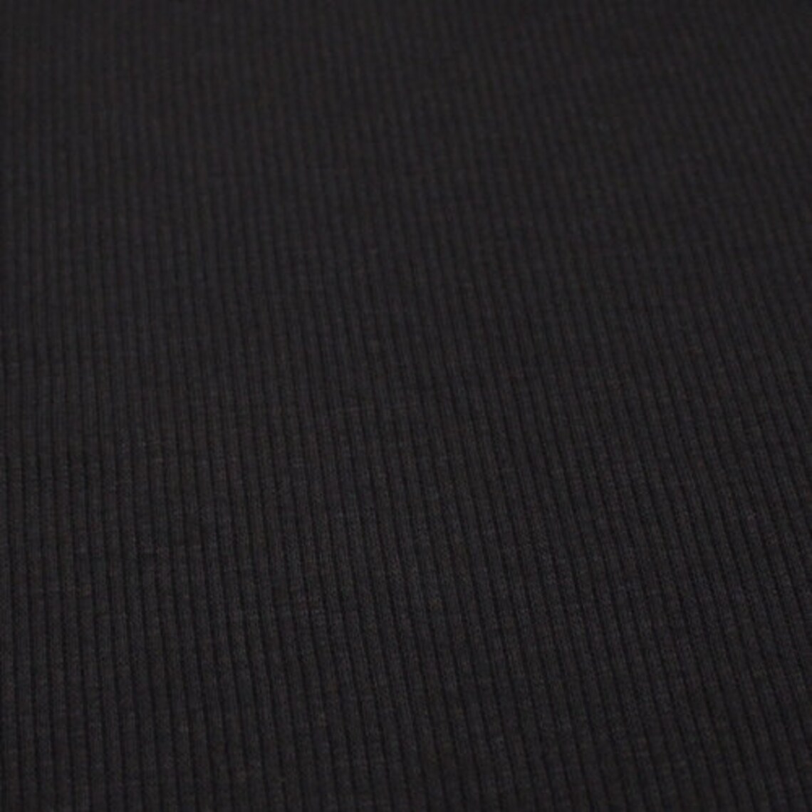 Black 2x1 Rib Knit Stretch Fabric by the Yard Style 752 - Etsy