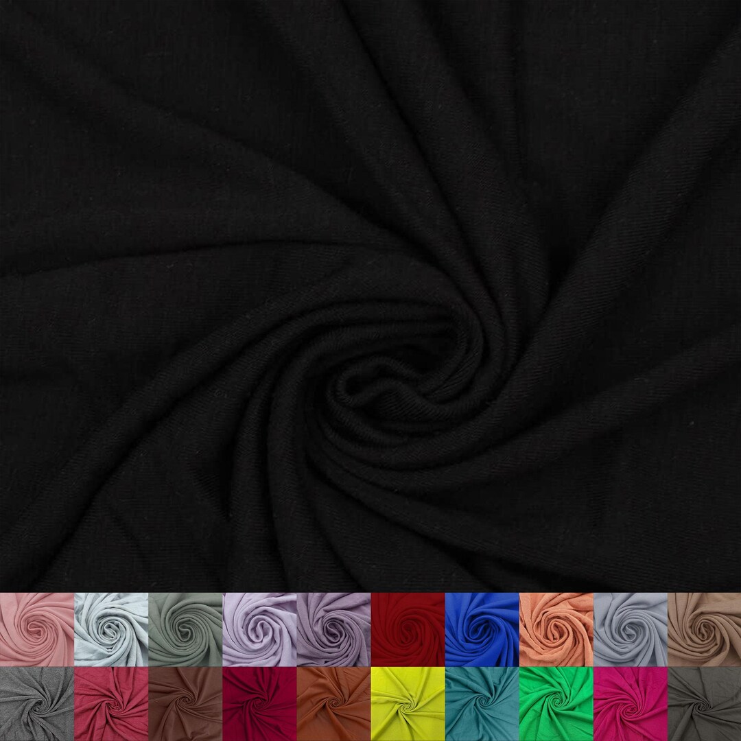 60" Wide Rayon Modal Spandex Jersey Knit Fabric by the Yard (225 GSM ...