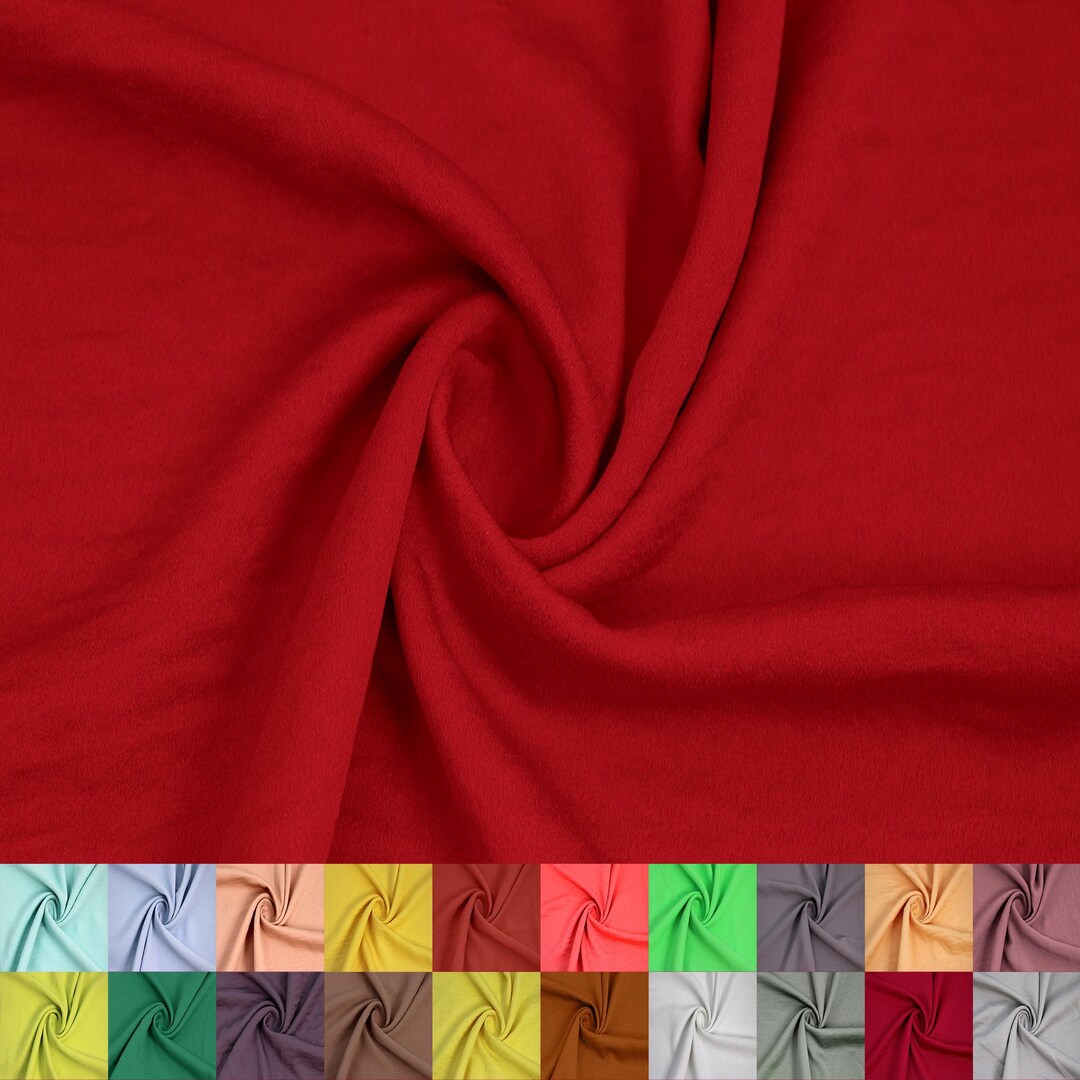 Red 100% Poly Air Flow Satin Fabric by the Yard -style 763 - Etsy