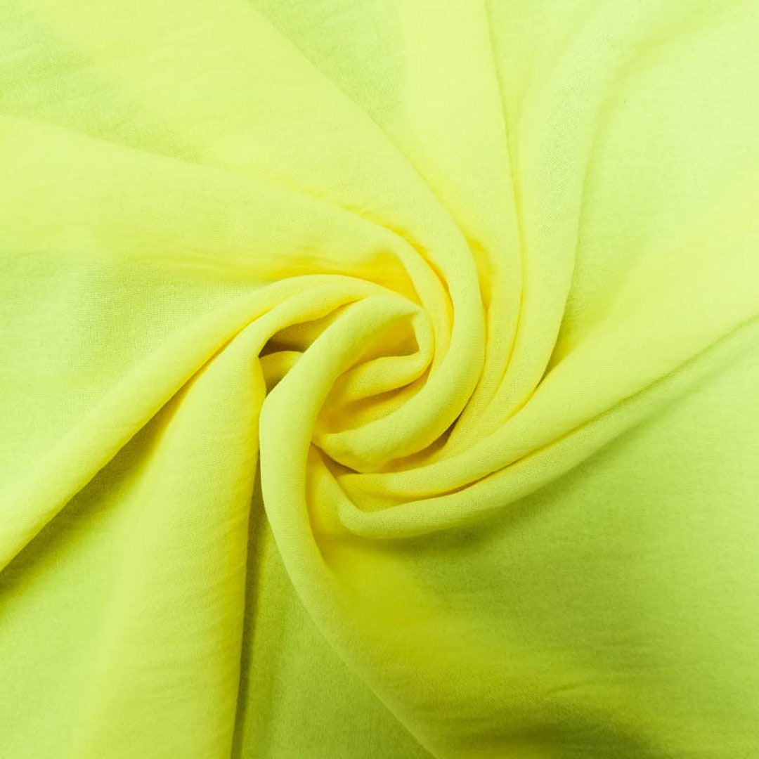 Yellow Neon 100% Poly Air Flow Fabric by the Yard Style 744 - Etsy