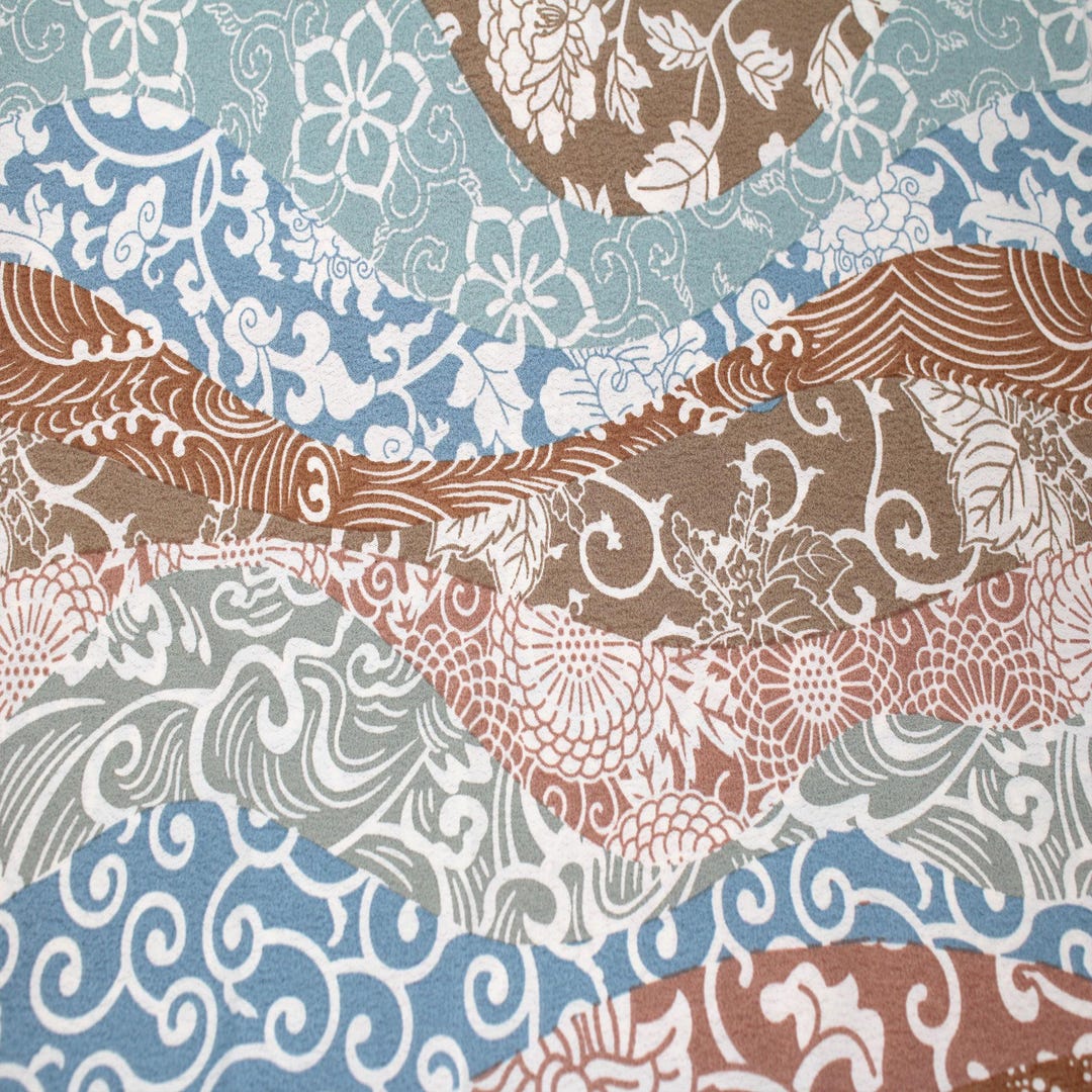 58" Wide Printed 100% Polyester Moroccan Fabric-120gsm, Lightweight ...