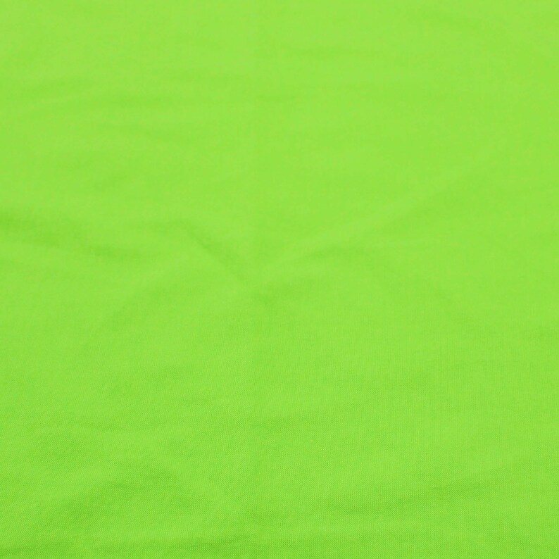 Green Apple Neon Cotton Modal Fabric by the Yard Style 791 - Etsy