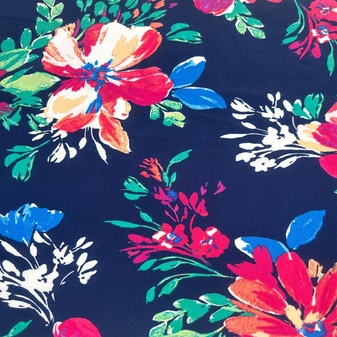58" Wide Printed 100% Polyester Moroccan Fabric-120gsm, Lightweight ...