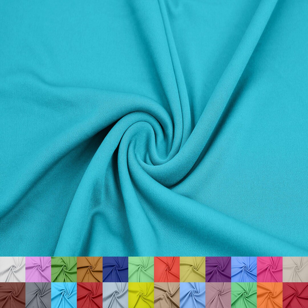 60" Wide 100% Polyester Interlock Lining–lightweight Knit Fabric by the ...