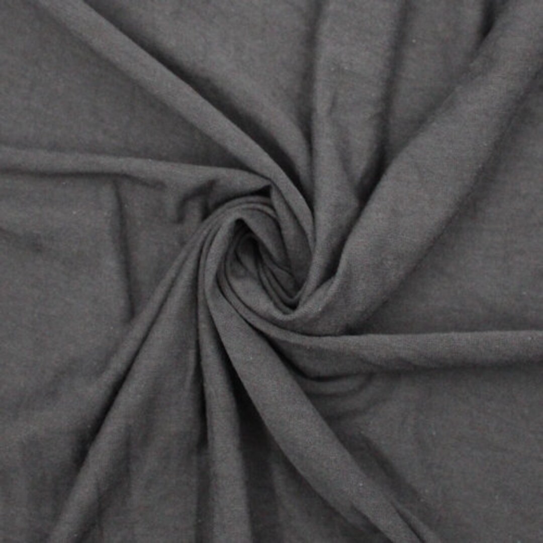 Gray Dark Cotton Modal Fabric by the Yard Style - 791 - Etsy