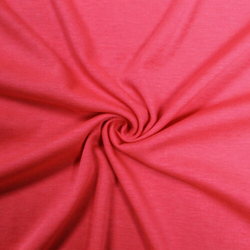 Red Rayon Ponte Roma Fabric by the Yard Style 738 - Etsy