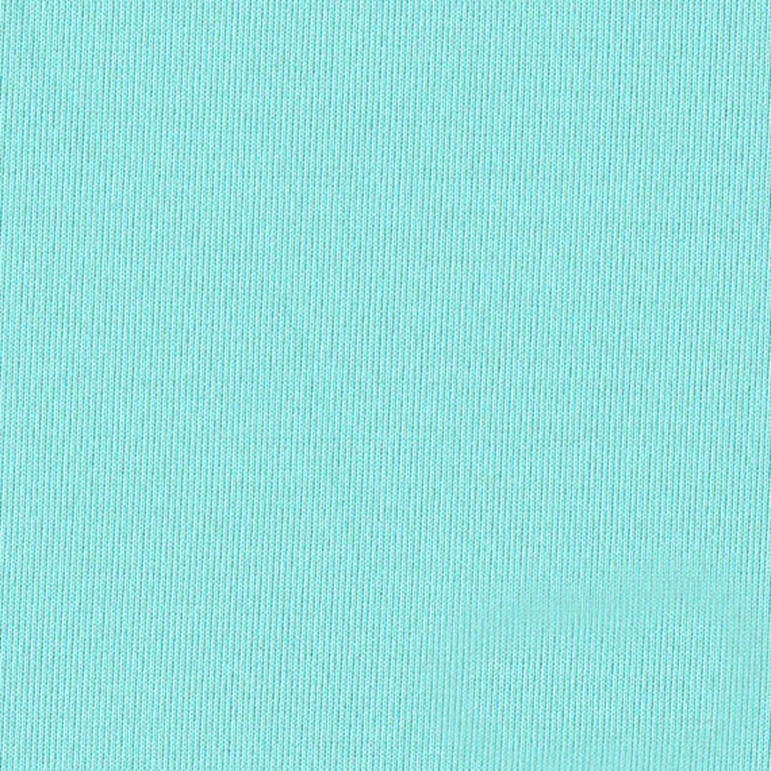 Aqua Knit Fabric by the Yard Aqua Solid Techno Fabric Aqua Fabric by ...
