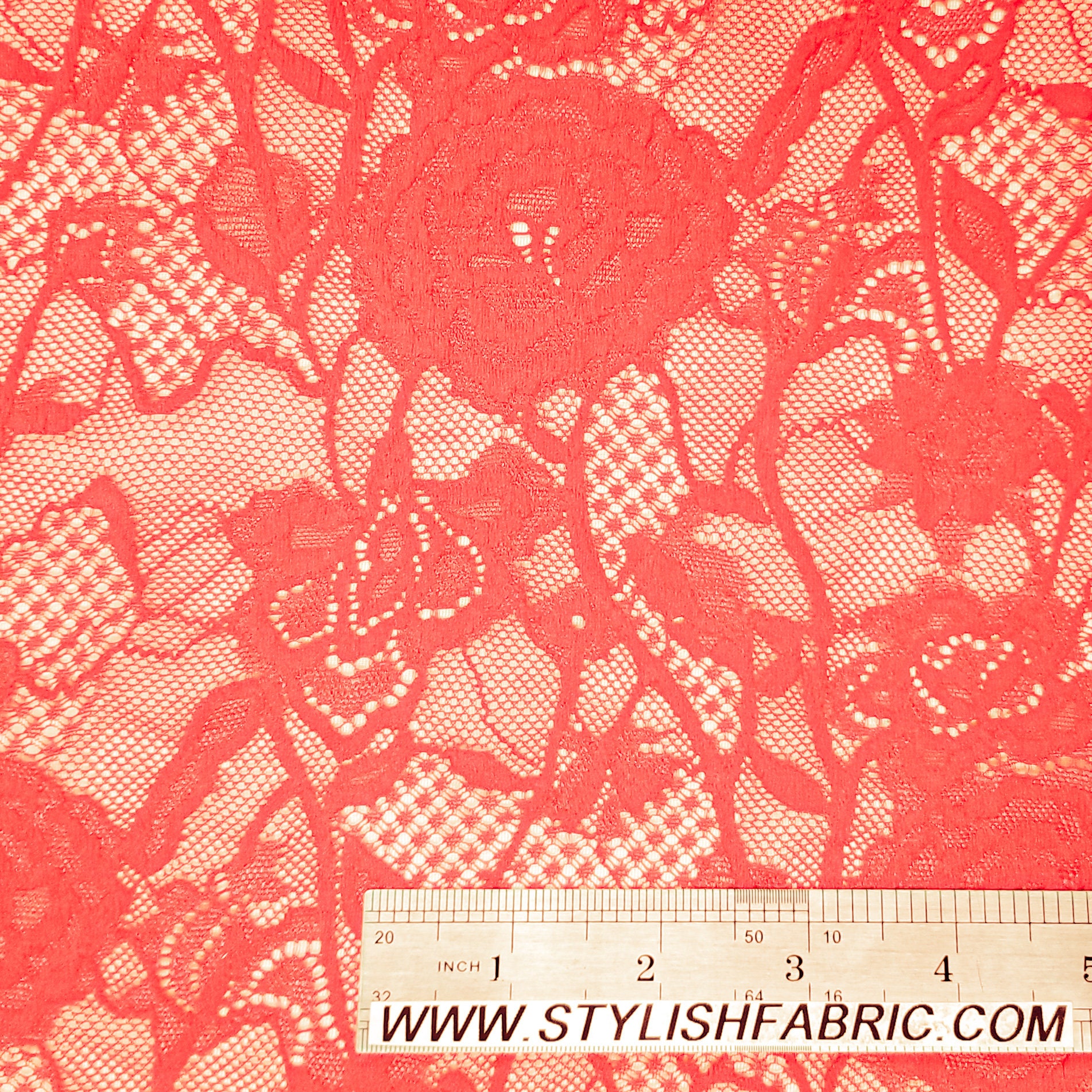 Scalloped stretch lace fabric store