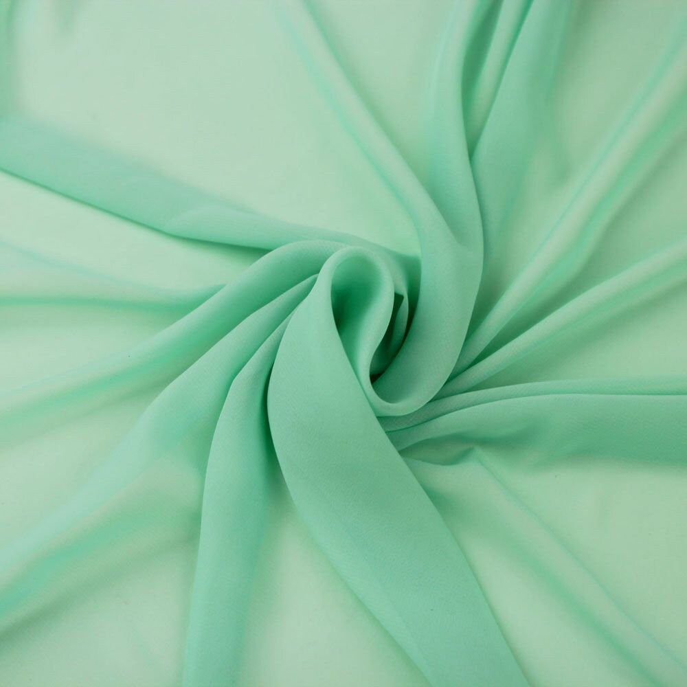 No Stretch Solid Hi-multi Chiffon Fabric by the Yard Chiffon | Etsy