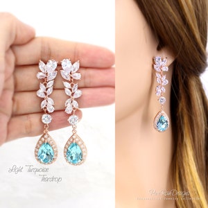Soft Blue Wedding Bracelet Swarovski Crystal Pale Blue Gray Zircon ...
