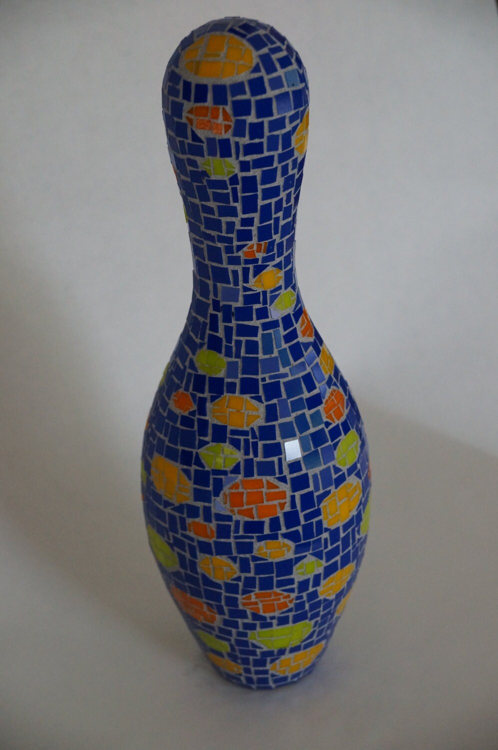 Mosaic Bowling Pin - Etsy