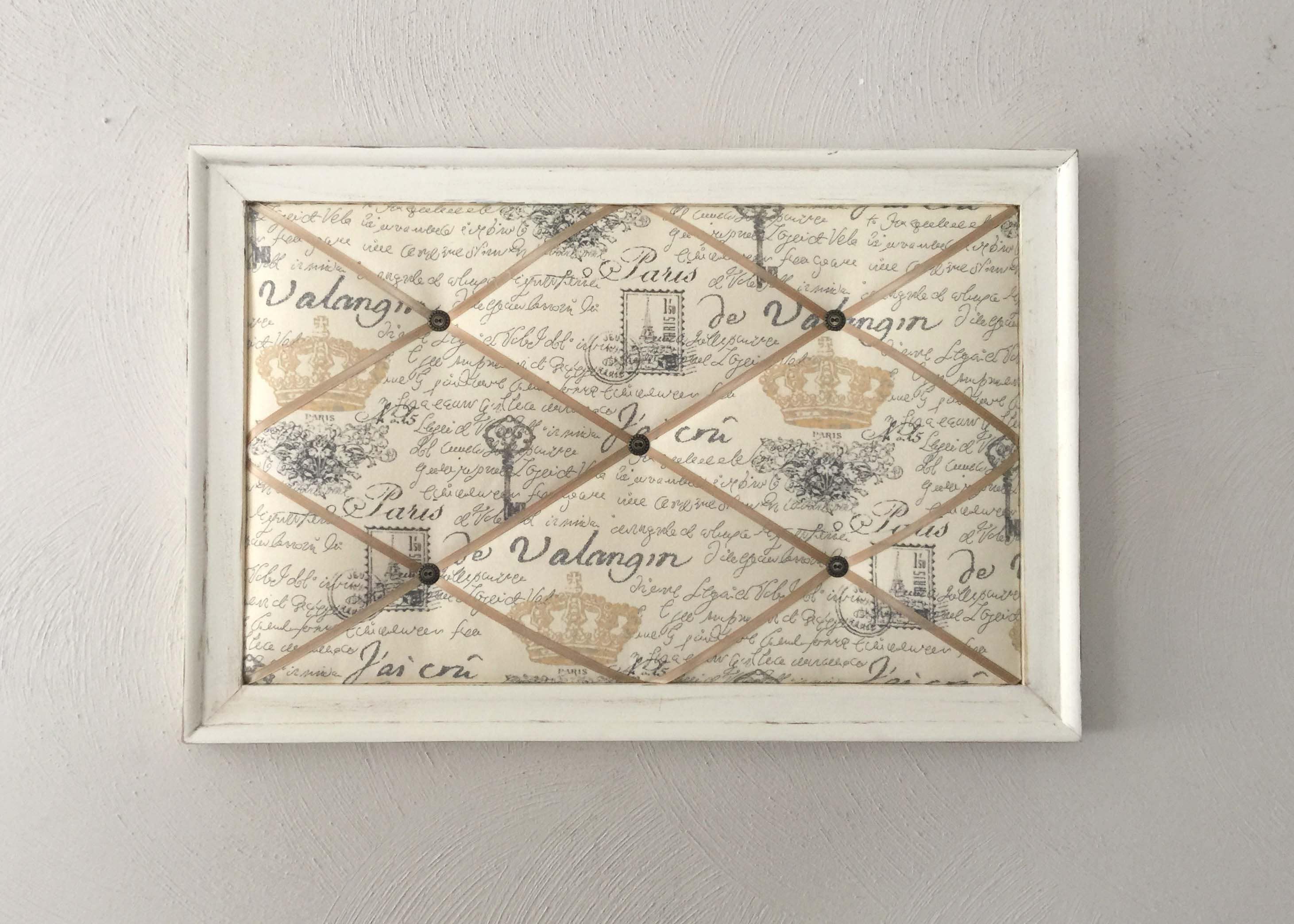 Paris Decor French Memo Board Chalkboard Wine Cork Board | Etsy