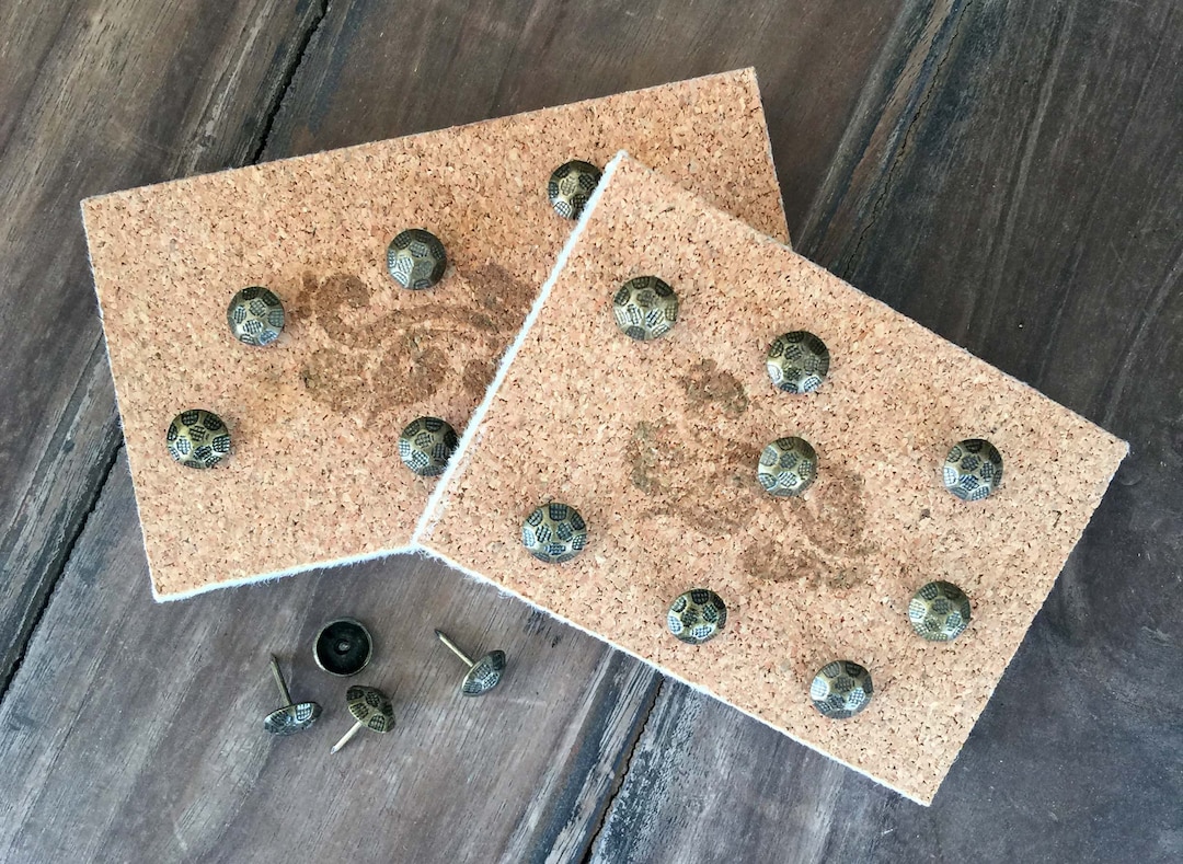 Hammered Brass Pushpins, Antique Brass Tacks, Thumbtacks, Office Decor ...