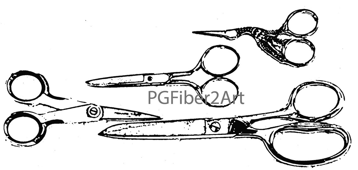 Thermofax Screen Scissors - Etsy