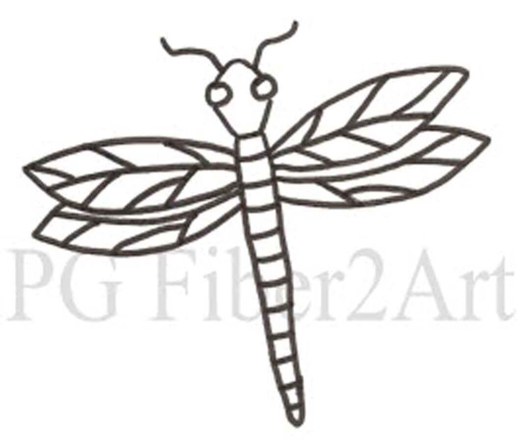 Dragonfly Thermofax Screen: Printing on Fabric, Paper, Mixed Media (3x3 ...