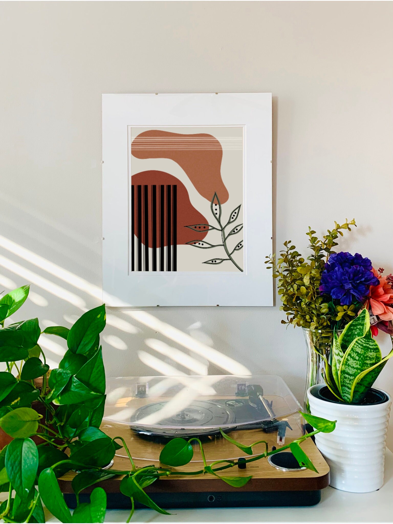 Original Minimalistic Printable PDF Wall Art - Etsy