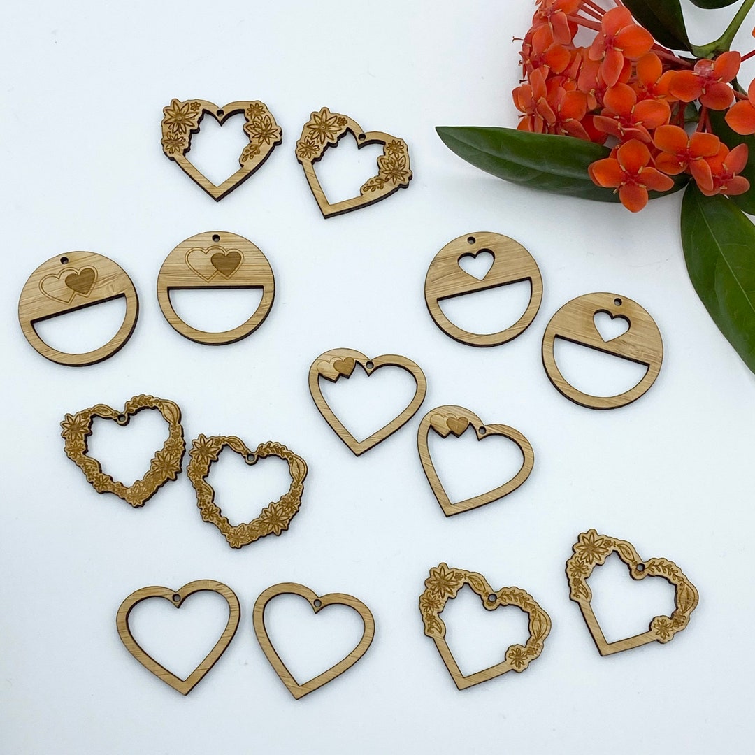 Macrame, Wooden Macrame, Earring Blanks, Timber Earring Blanks, Wooden ...