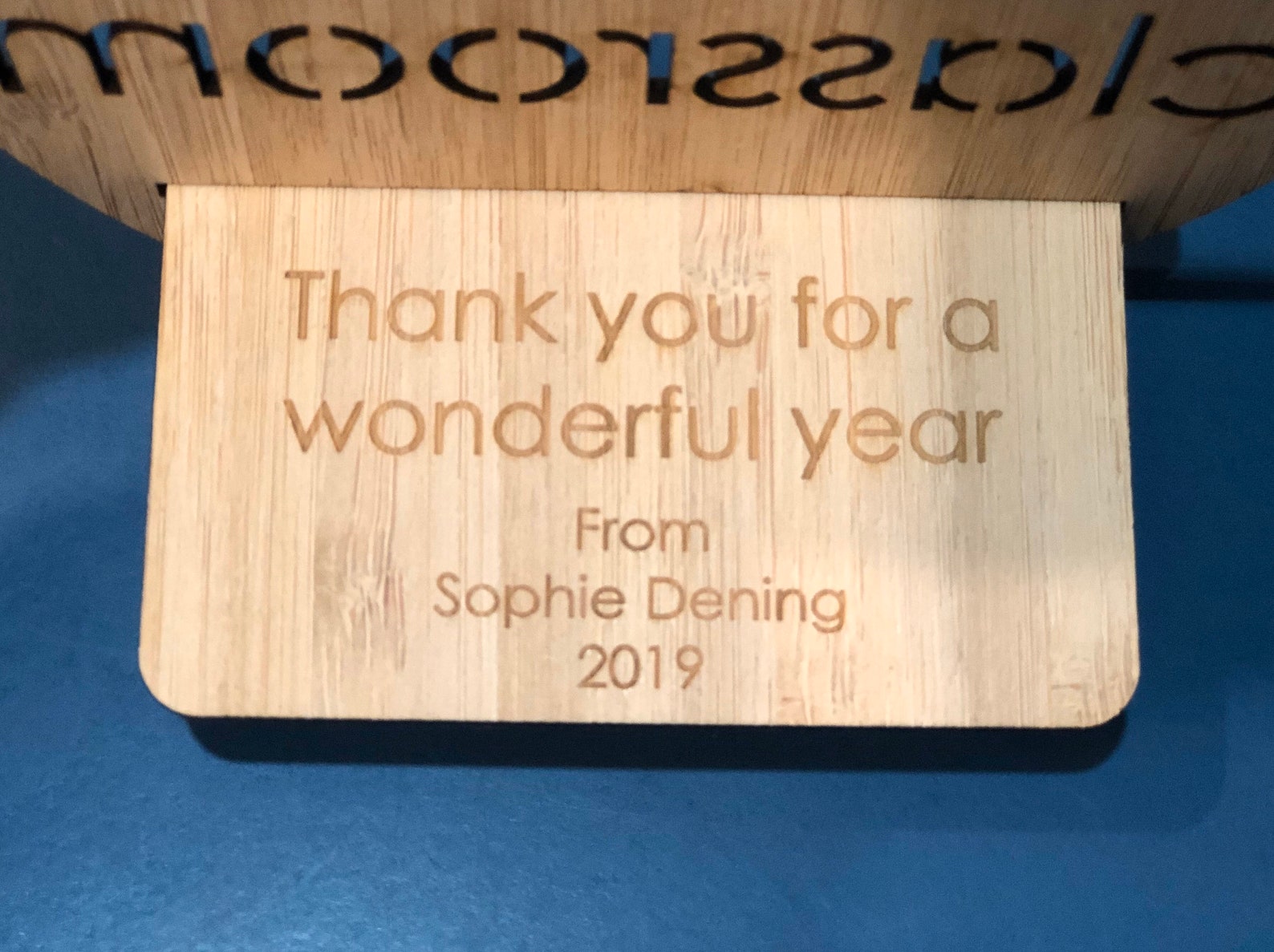 Wooden Teacher Desk Sign Teacher Gift Classroom Sign - Etsy