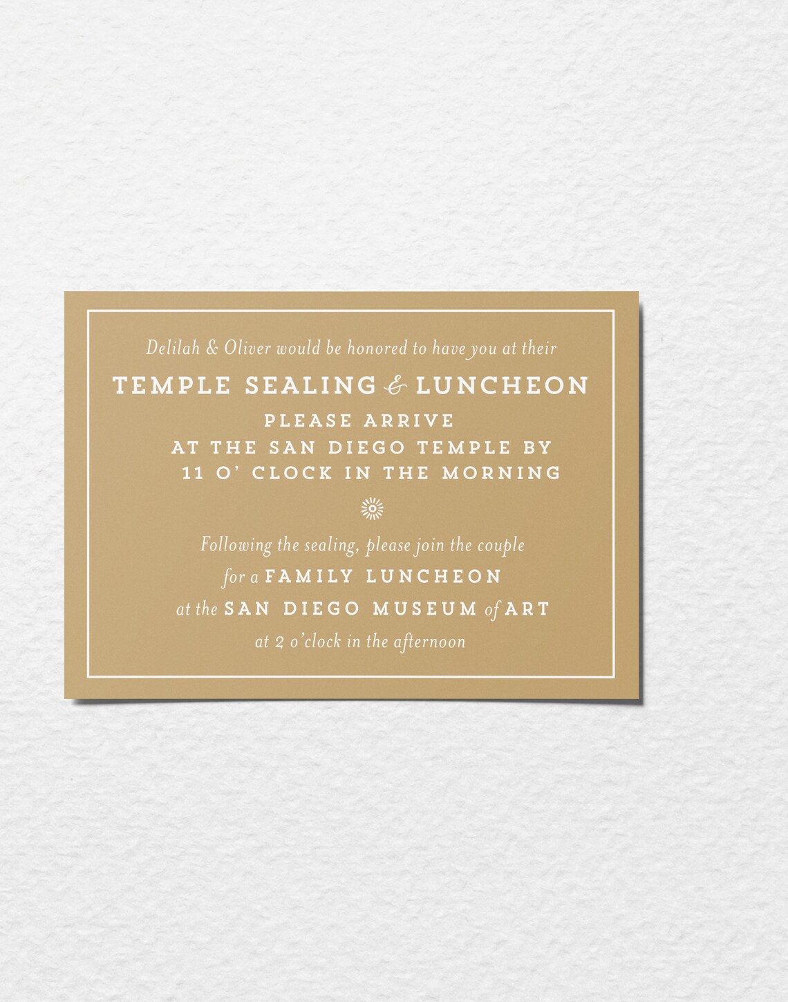 Succulent Temple Sealing & Luncheon Invitation Template, Printable ...