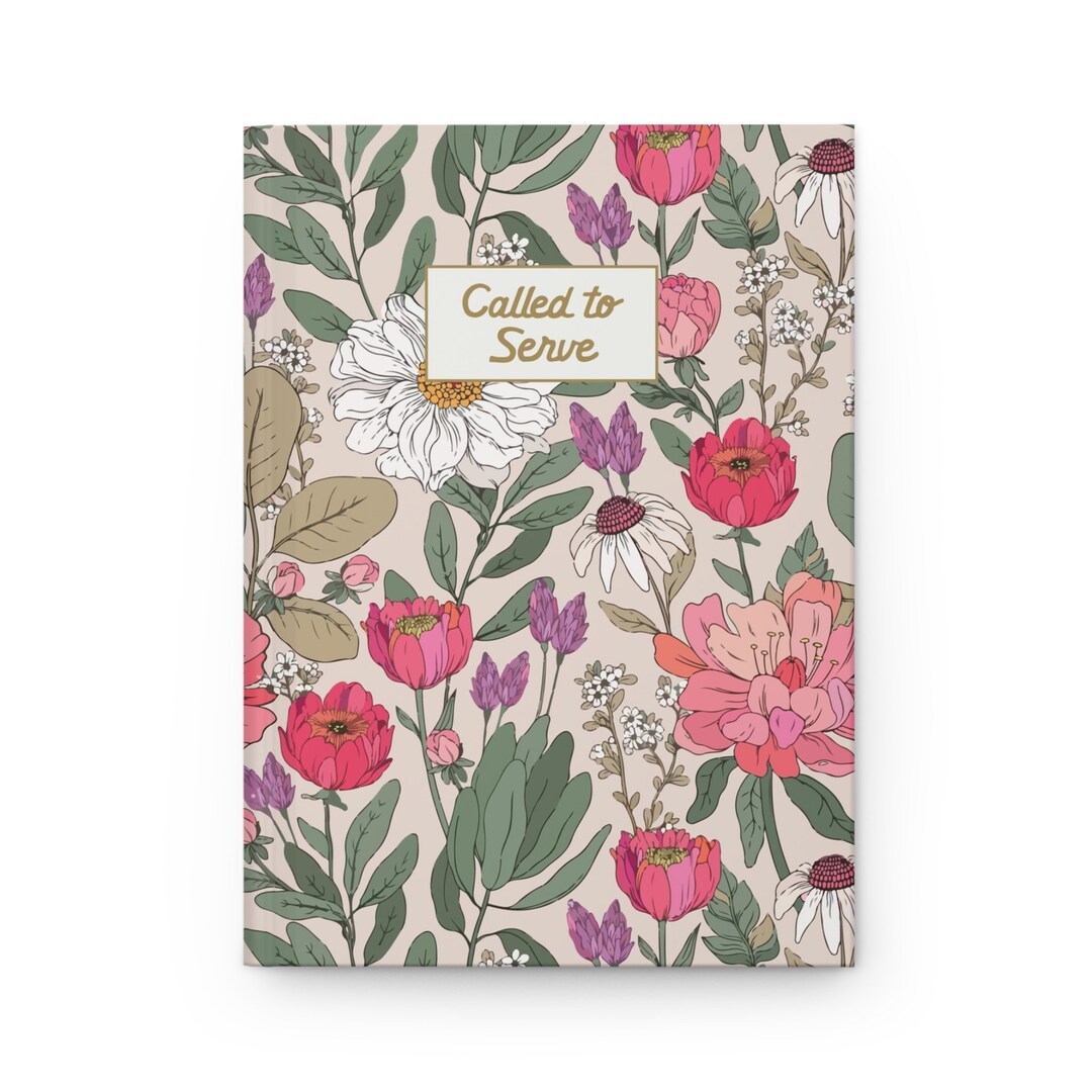 Hardcover Mission Journal, Called to Serve, Mission Notebook ...