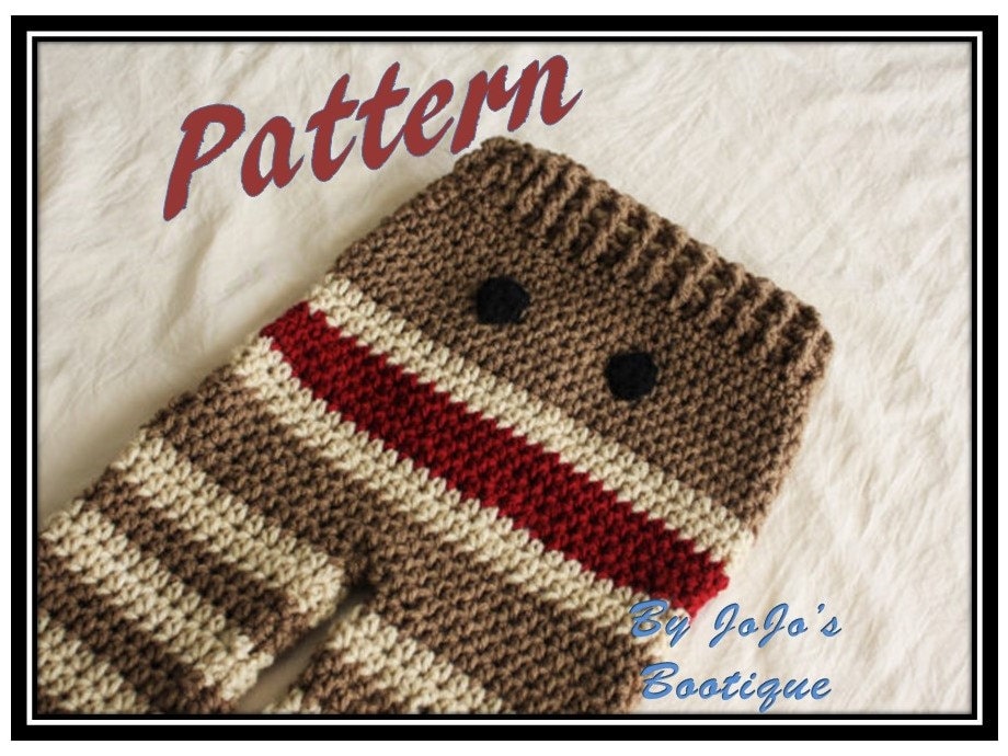 PATTERN Crochet Monkey Baby Pants PATTERN Baby Monkey - Etsy