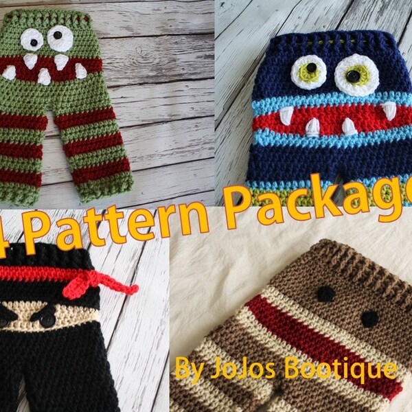 Sock Monkey Pants - Etsy