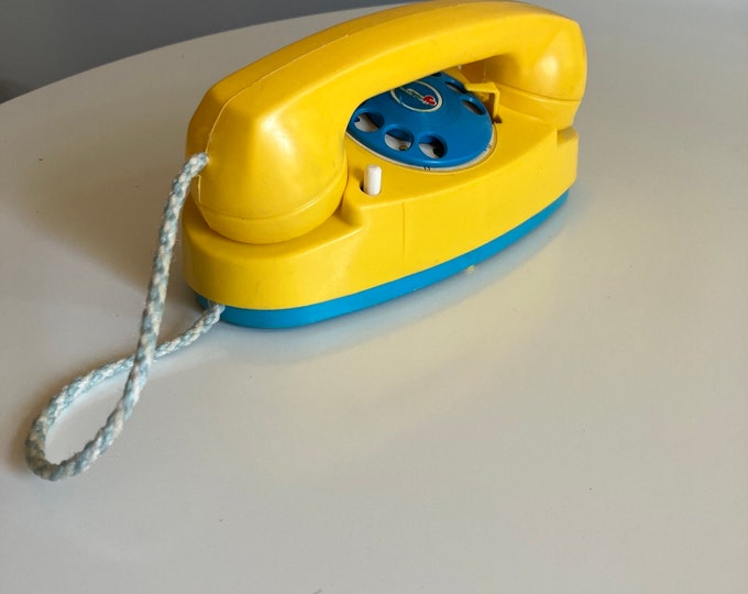 Vintage Toy Phone Handi Craft Talking Play Phone 8” - Etsy
