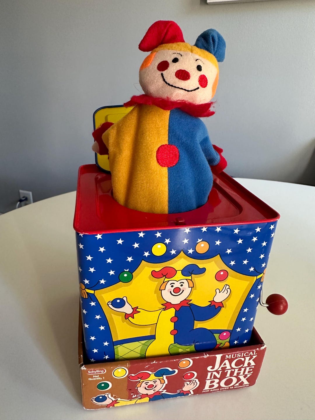 Schylling Tin Metal Jack in the Box, Classic Childrens Wind up Toys - Etsy