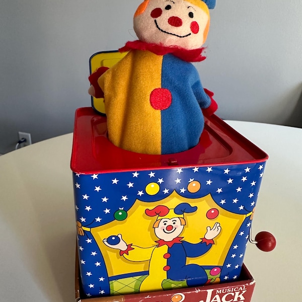 Jack in the Box Toy - Etsy
