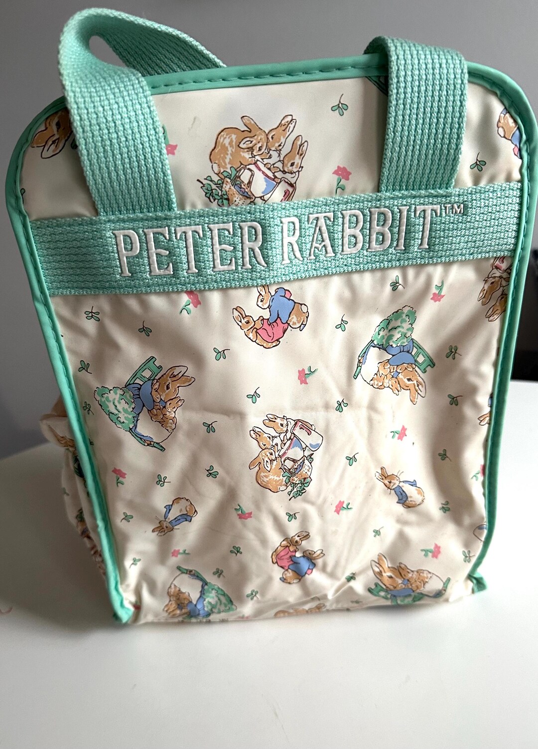 Vintage Beatrix Potter Enfamil 90s Diaper Bag, Peter Rabbit Diaper Bag ...