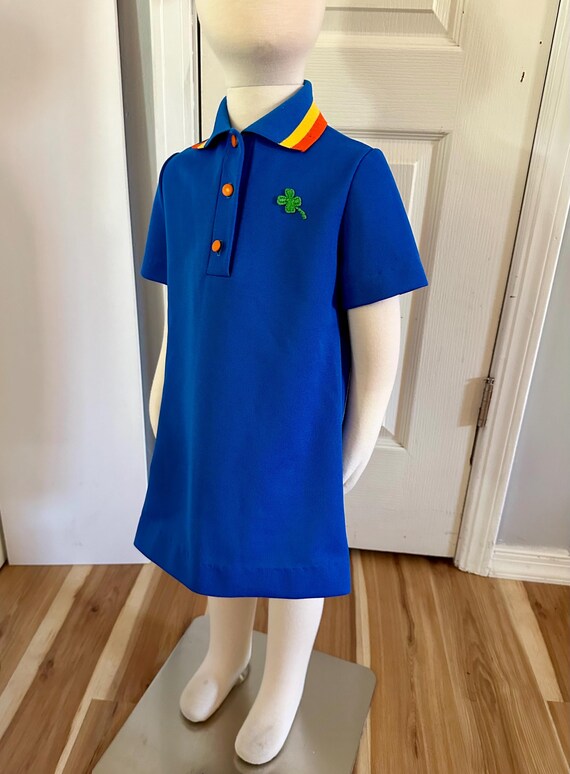 Vintage 3T Girls Mod Dress, Retro 80s/90s Girl Stuff … - Gem